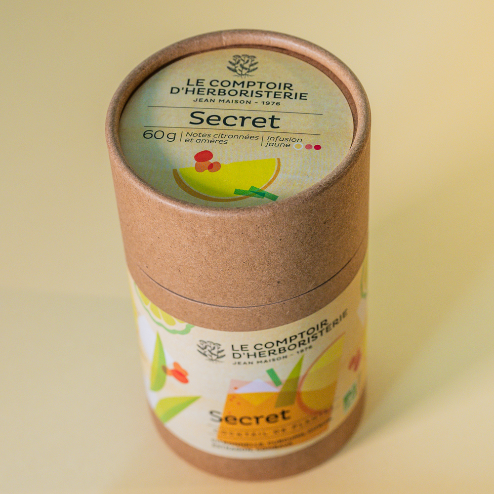 INFUSION COCKTAIL DE PLANTES BIO SECRET 60G
